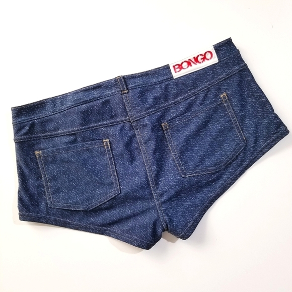 BONGO | Swim | Vintage Y2k Bongo Blue Jean Cheeky Swim Bikini Bottom | Poshmark